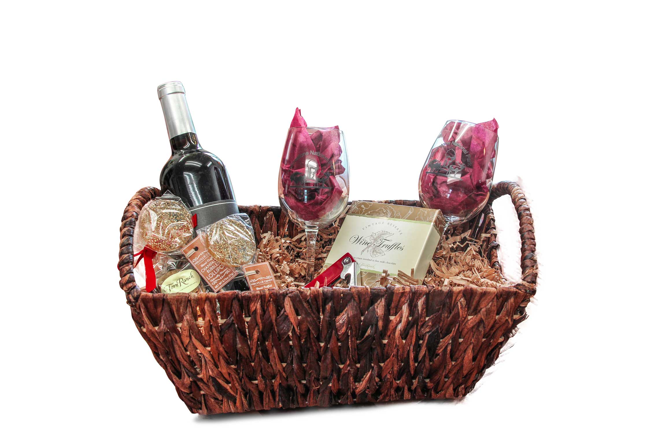 Header-Wine-Basket | Yellowstone National Park Lodges