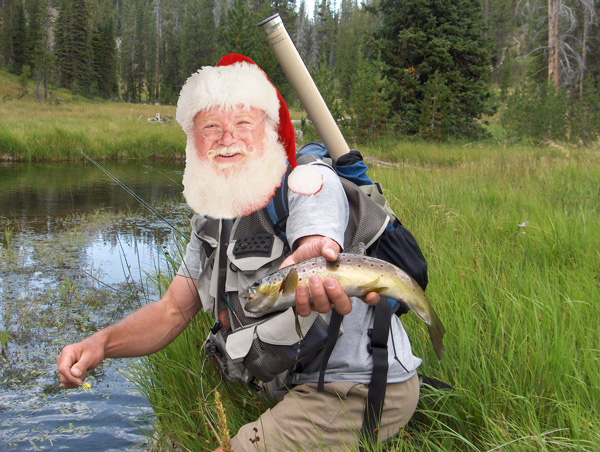 Santa-Fishing | Yellowstone National Park Lodges
